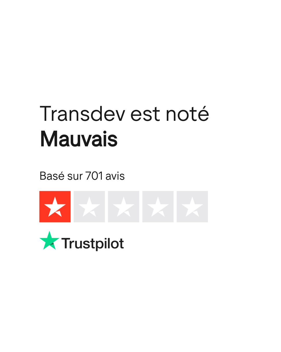 Avis de Transdev | Lisez les avis marchands de transdev.com