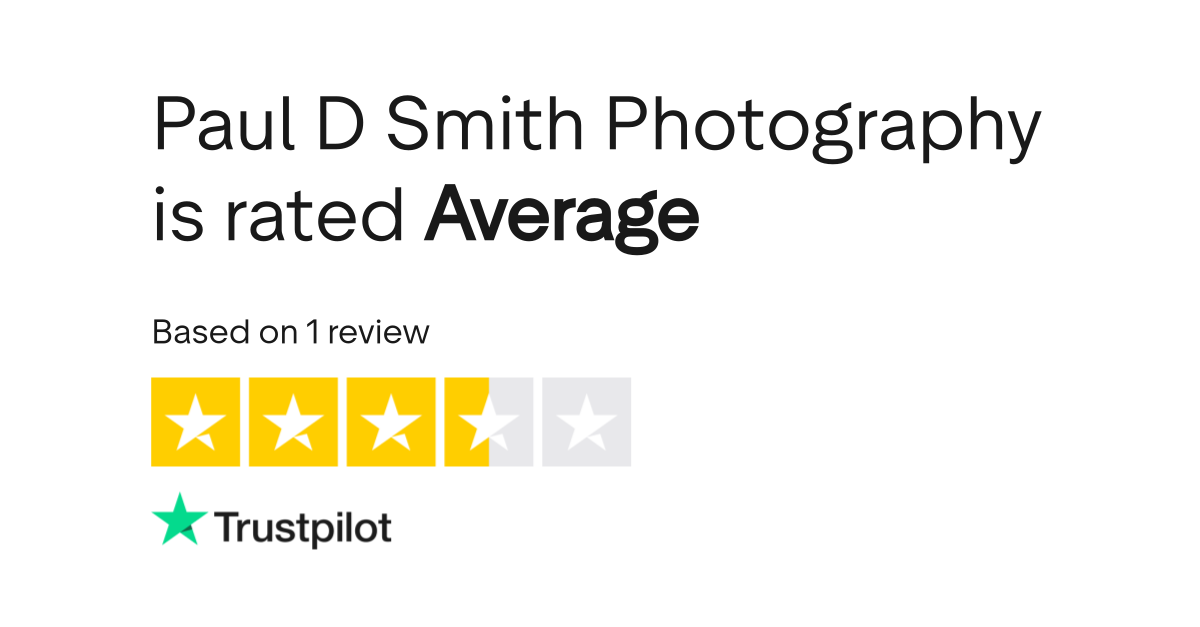 Paul D Smith Photography Reviews | Read Customer Service Reviews of ...