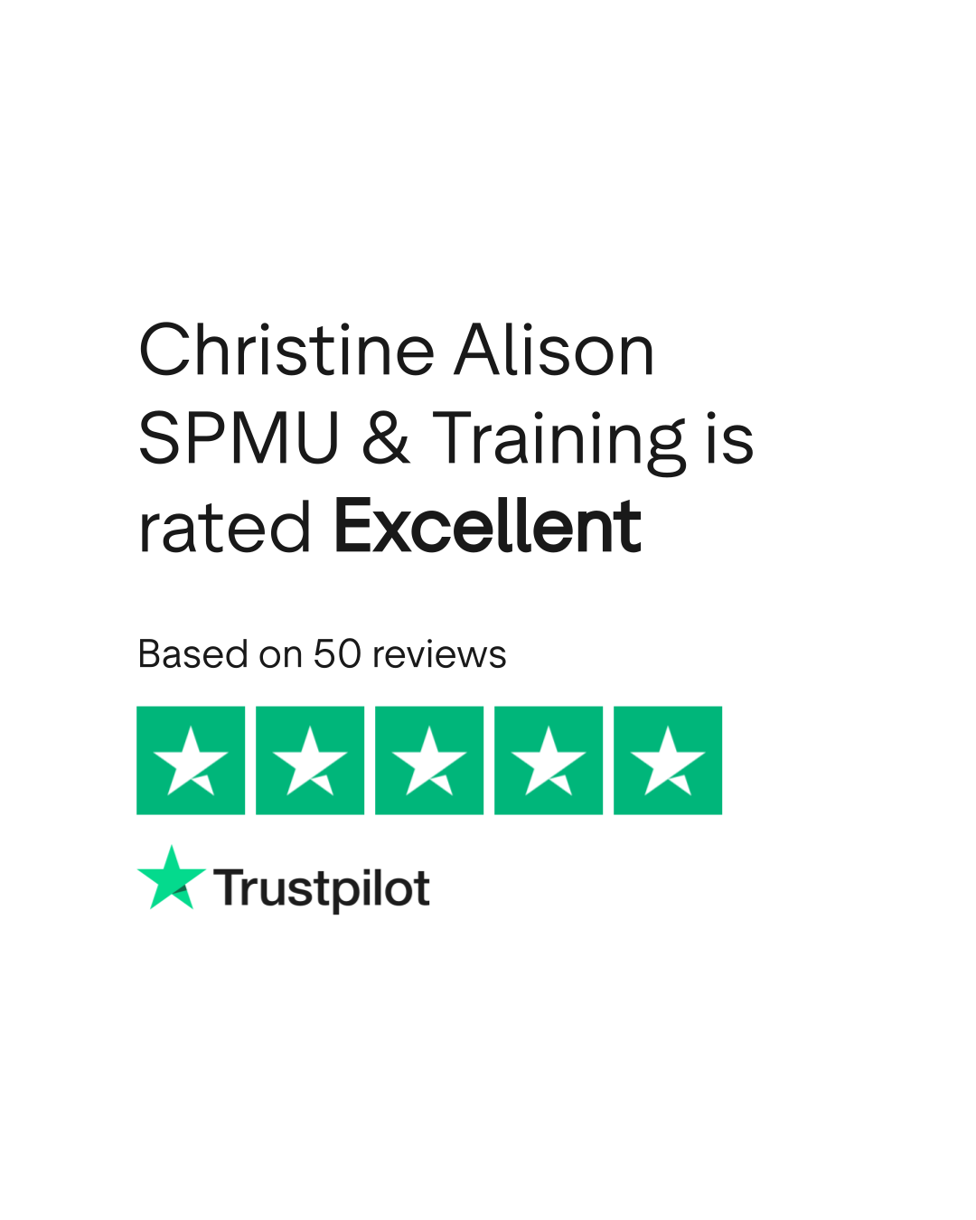 Christine Alison SPMU & Training Reviews | Read Customer Service ...
