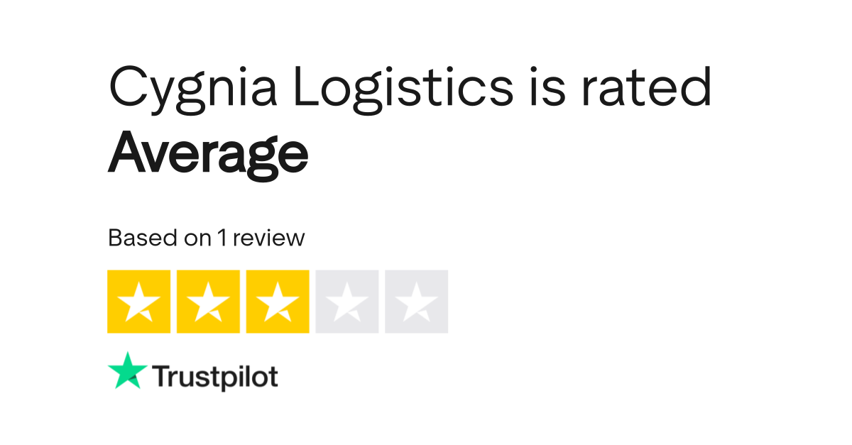 Cygnia Logistics Reviews | Read Customer Service Reviews of cygnia.net