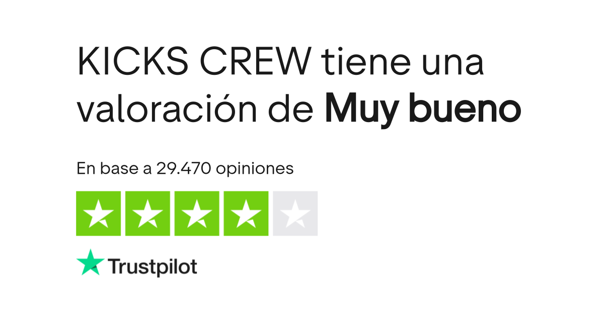 Opiniones sobre KICKS CREW | Lee las opiniones sobre el servicio de www ...