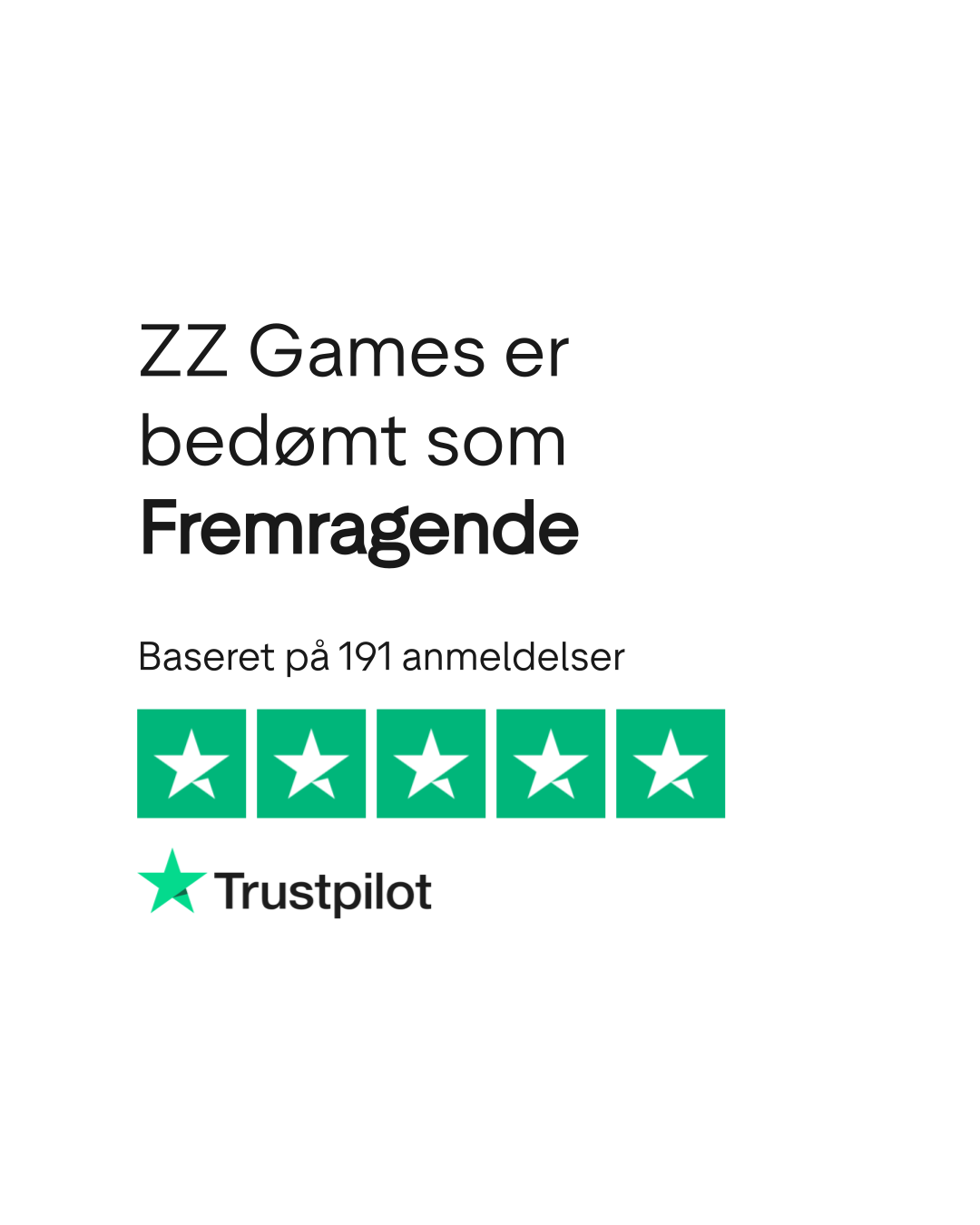 Anmeldelser af ZZ Games | Læs kundernes anmeldelser af zzgames.dk