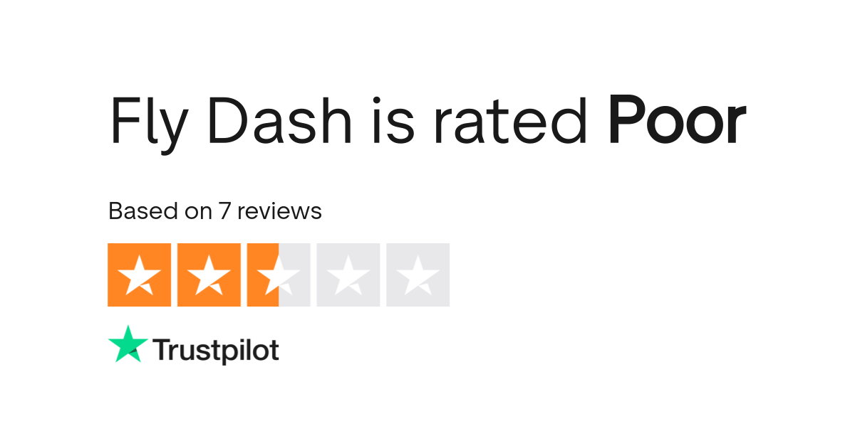 Fly Dash Reviews | Read Customer Service Reviews of fly-dash.com