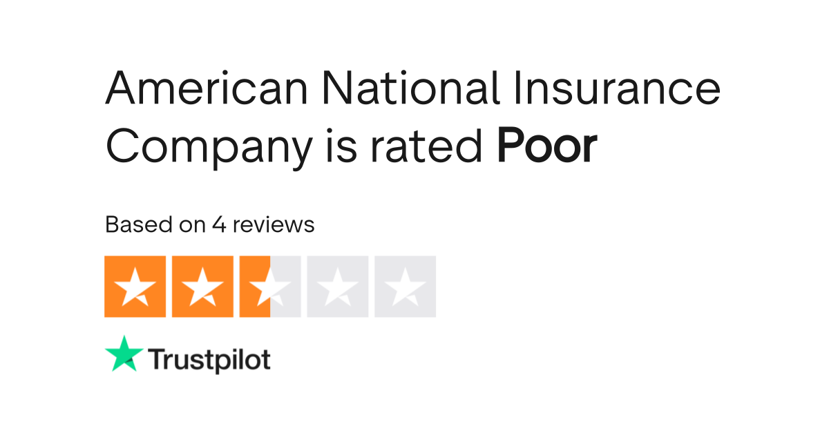 American National Insurance Company Reviews | Read Customer Service ...