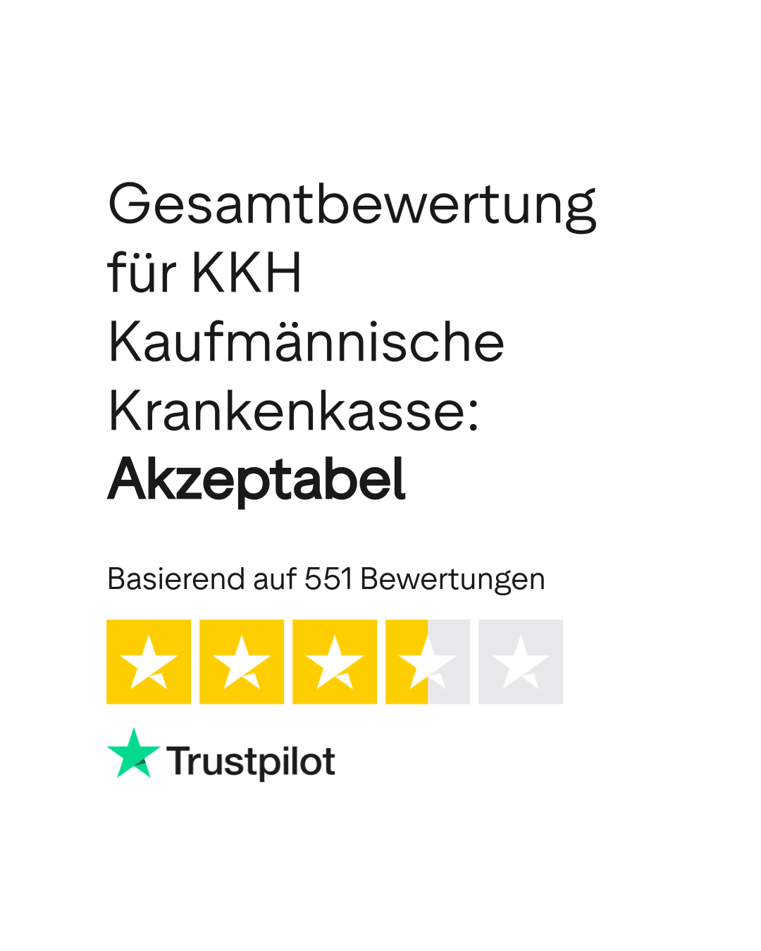 Bewertungen zu KKH Kaufmännische Krankenkasse | Lesen Sie ...