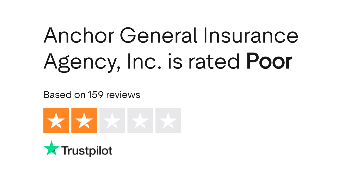 Anchor General Insurance Agency, Inc. Reviews | Read Customer Service ...