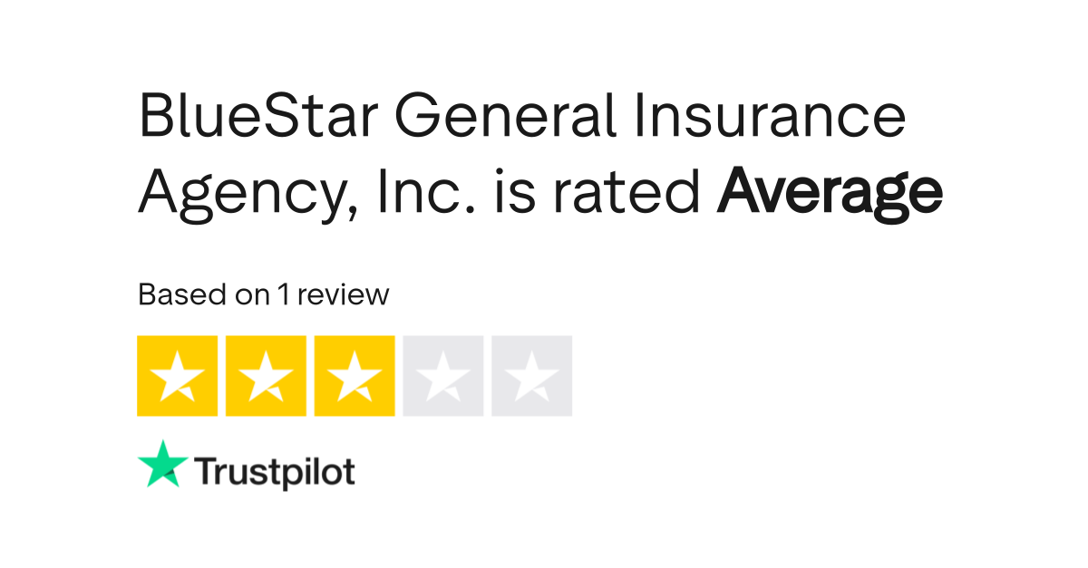 BlueStar General Insurance Agency, Inc. Reviews | Read Customer Service ...