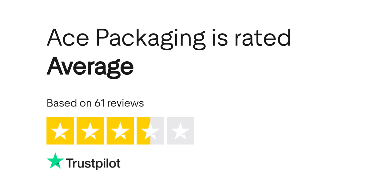 Ace Packaging Reviews | Read Customer Service Reviews of ace-packaging.com