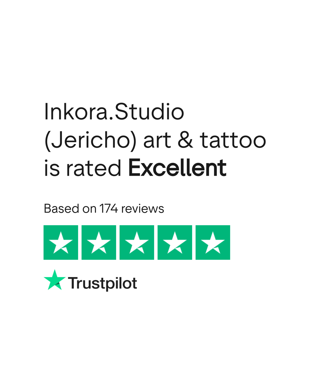 Inkora.Studio (Jericho) art & tattoo Reviews | Read Customer Service Reviews of artstudio.life
