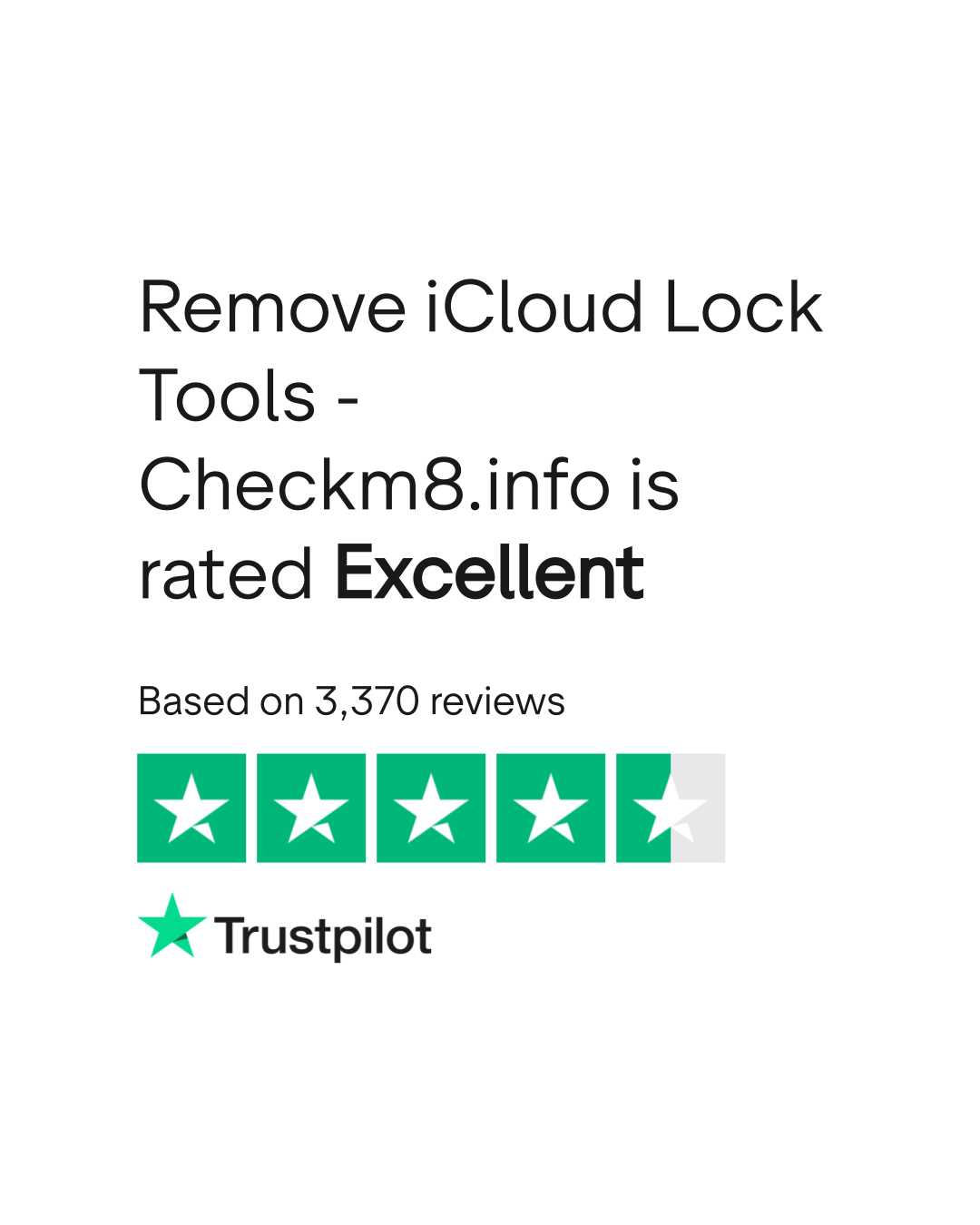 Remove iCloud Lock Tools - Checkm8.info Reviews | Read Customer Service ...