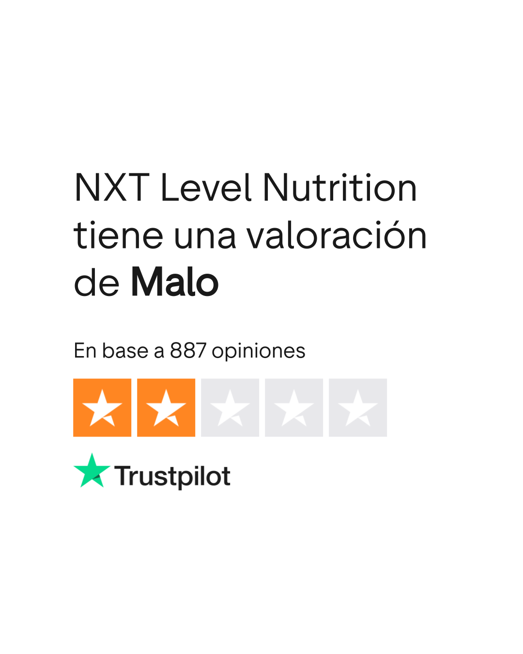 Opiniones sobre NXT Level Nutrition | Lee las opiniones sobre el ...