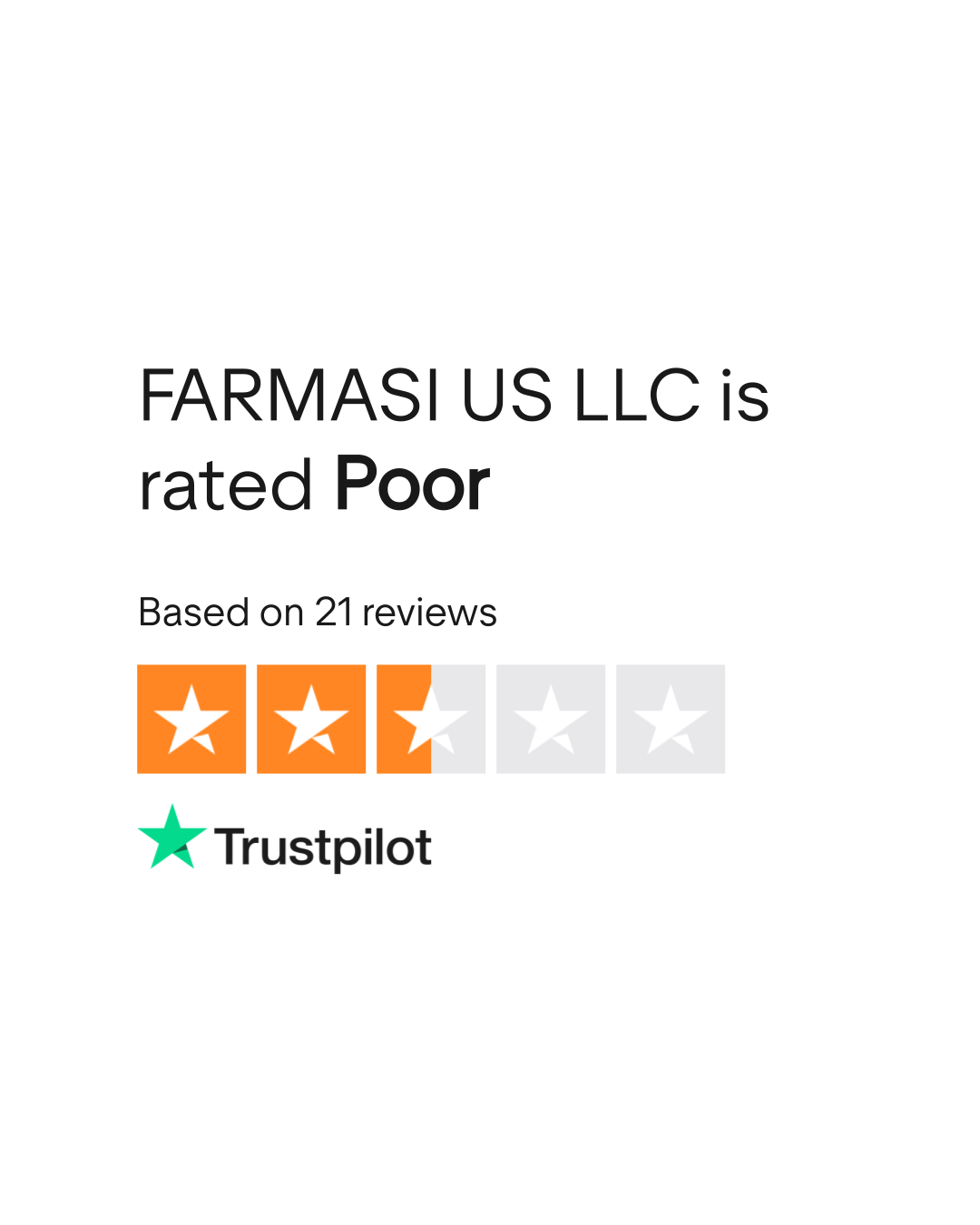 FARMASI US LLC Reviews | Read Customer Service Reviews of farmasius.com