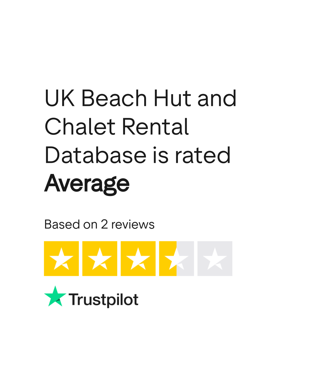 UK Beach Hut and Chalet Rental Database Reviews | Read Customer Service ...