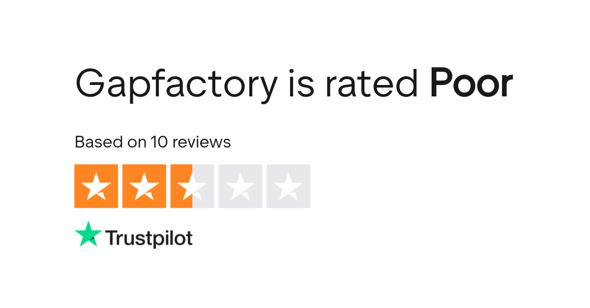 Gapfactory Reviews | Read Customer Service Reviews of www.gapfactory.com