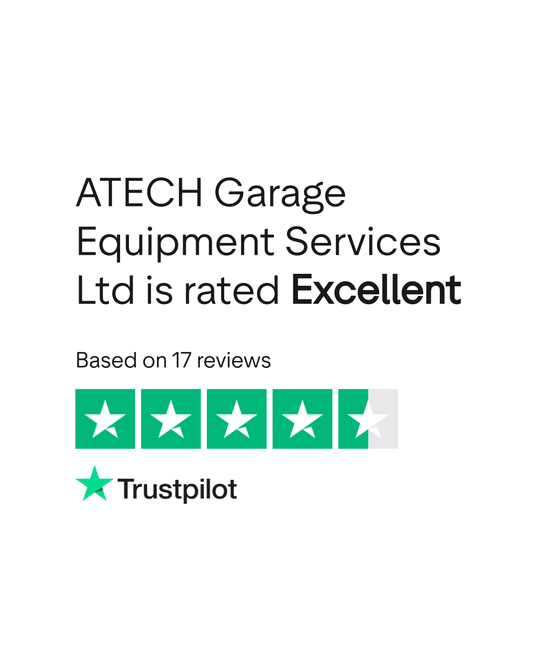 ATECH Garage Equipment Services Ltd Reviews | Read Customer Service ...