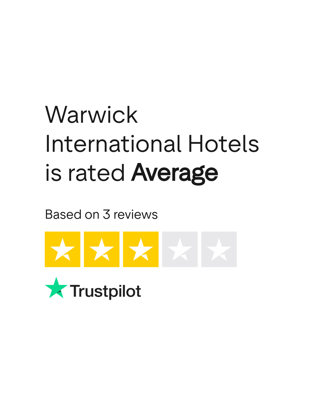 Warwick International Hotels Reviews | Read Customer Service Reviews of ...