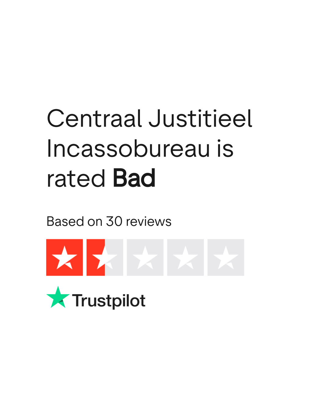 Centraal Justitieel Incassobureau Reviews | Read Customer Service ...