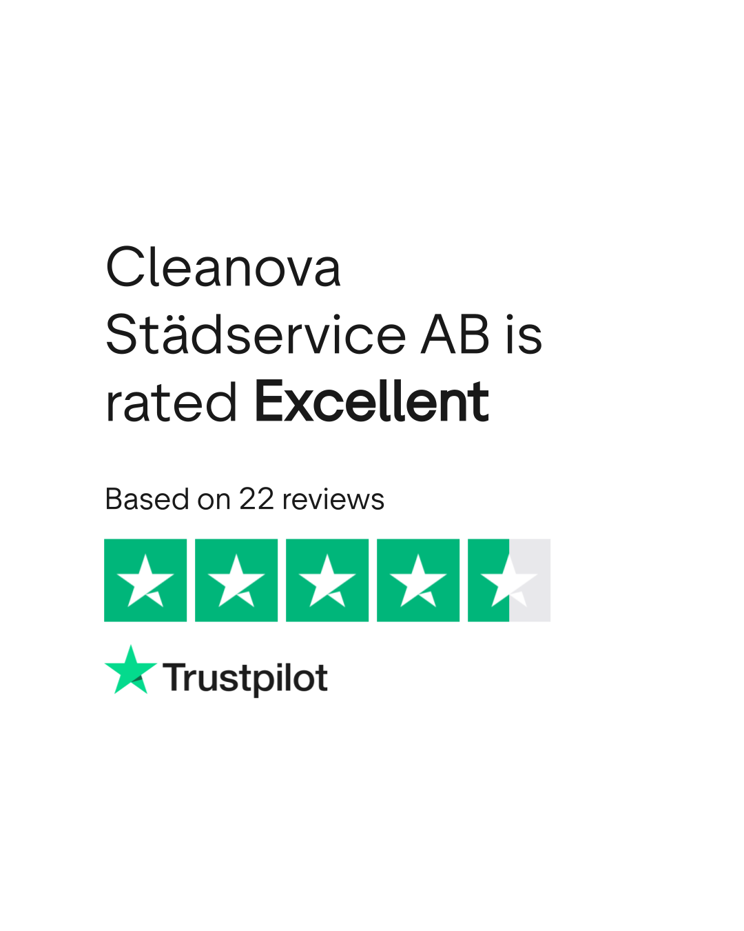 Cleanova Städservice AB Reviews | Read Customer Service Reviews of ...