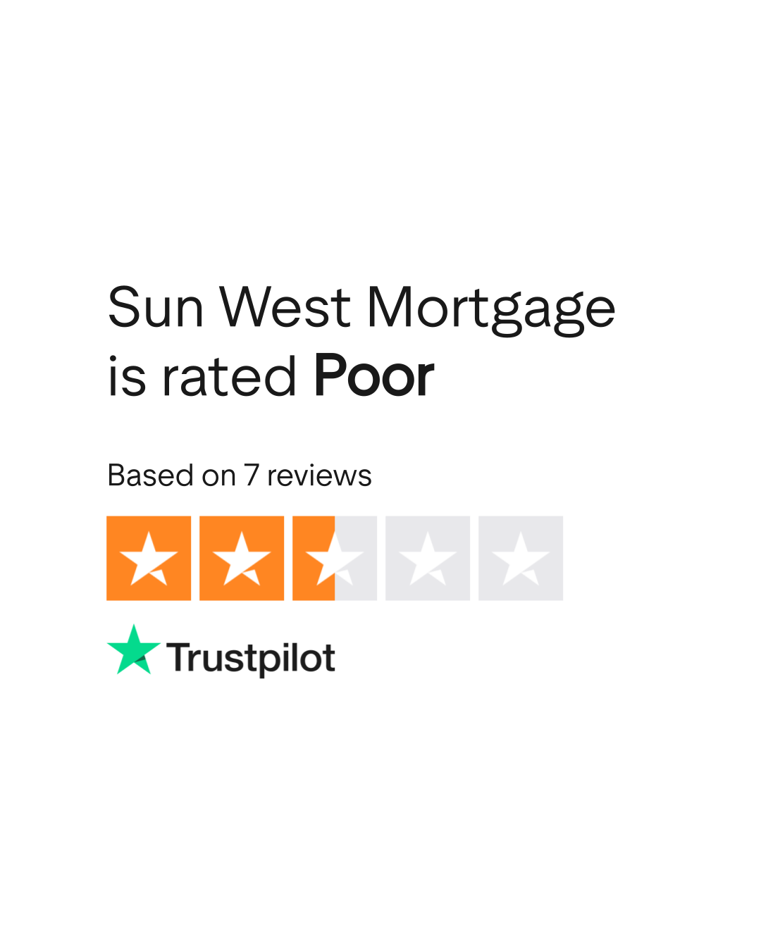 Sun West Mortgage Reviews | Read Customer Service Reviews of lowrates.com