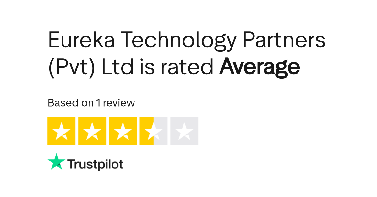 Eureka Technology Partners (Pvt) Ltd Reviews | Read Customer Service ...
