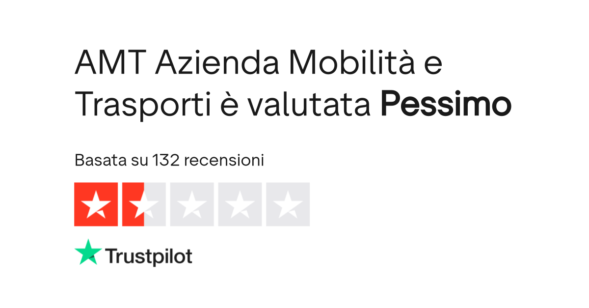 AMT Azienda Mobilità e Trasporti | Leggi le recensioni dei servizi di ...