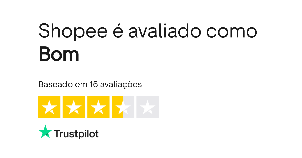 Avaliações sobre Shopee | Leia as avaliações sobre o Atendimento ao ...