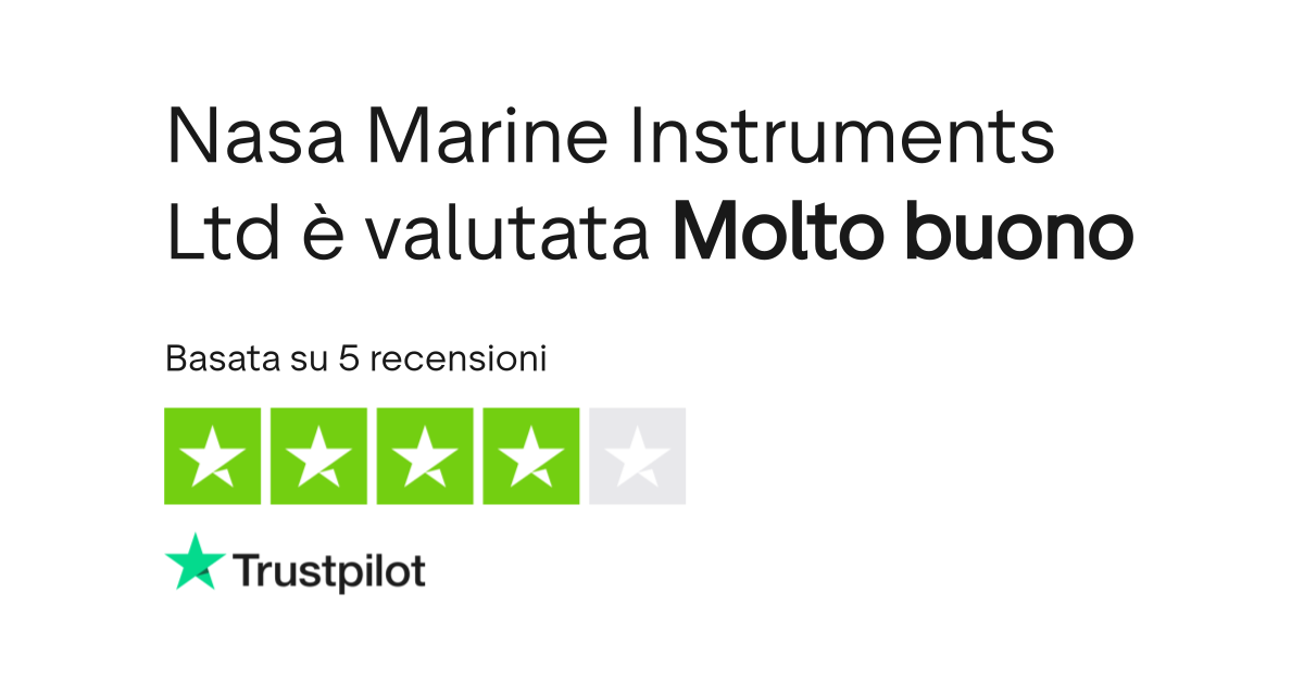 Nasa Marine Instruments Ltd | Leggi le recensioni dei servizi di ...