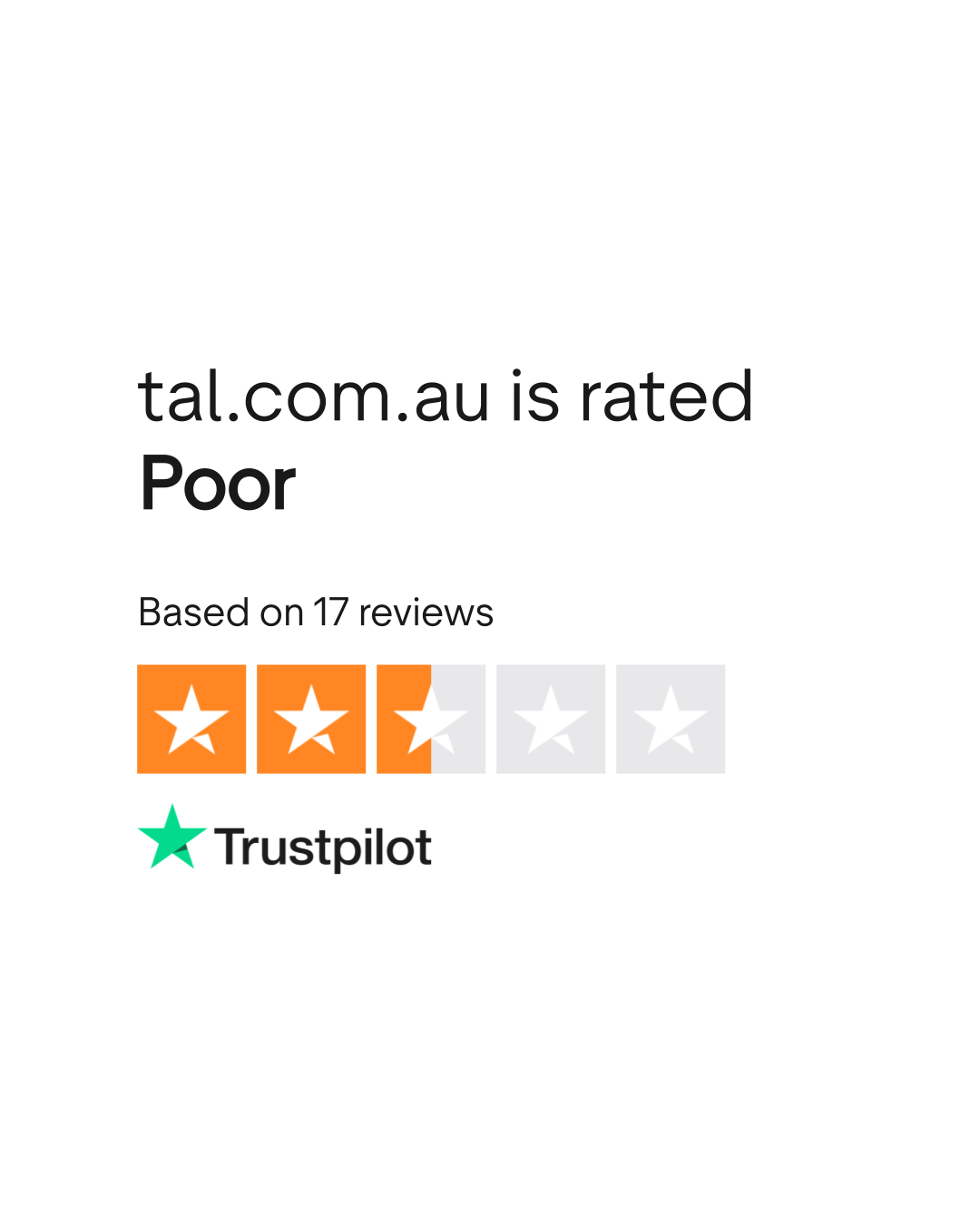 tal.com.au Reviews | Read Customer Service Reviews of tal.com.au