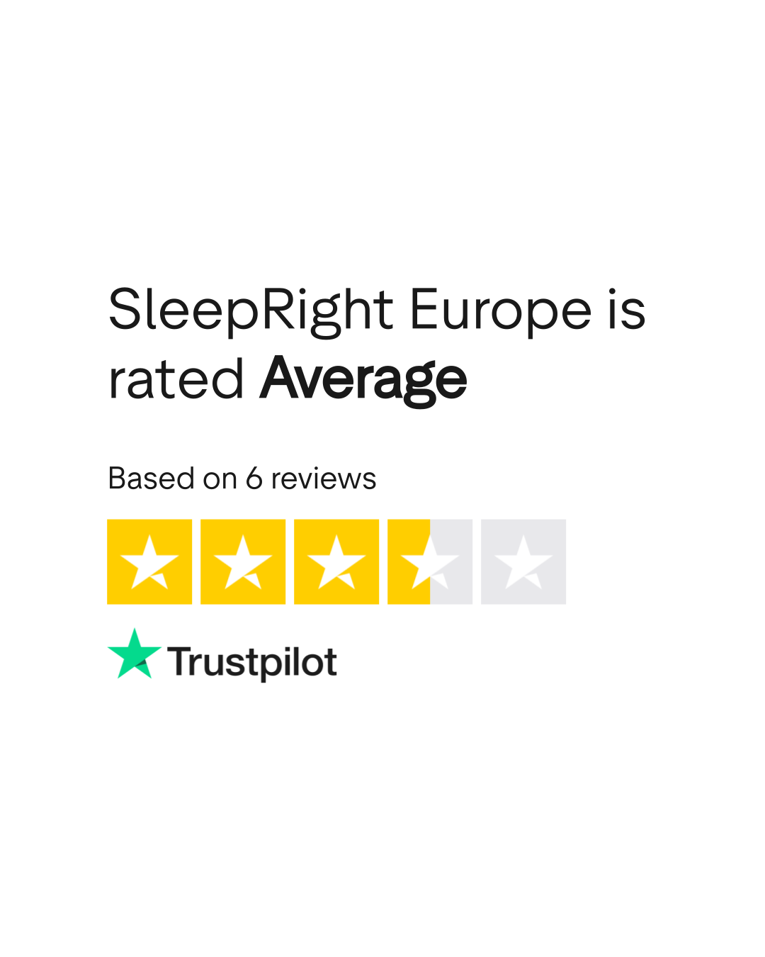SleepRight Europe Reviews | Read Customer Service Reviews of sleepright.eu