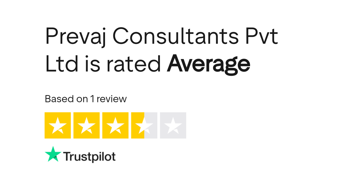Prevaj Consultants Pvt Ltd Reviews | Read Customer Service Reviews of ...