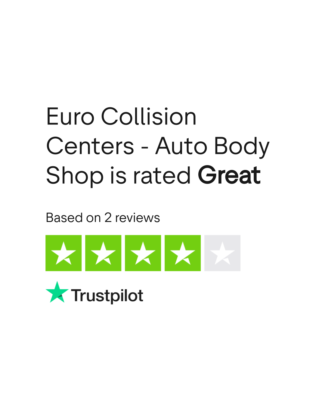 Euro Collision Centers - Auto Body Shop Reviews | Read Customer Service ...