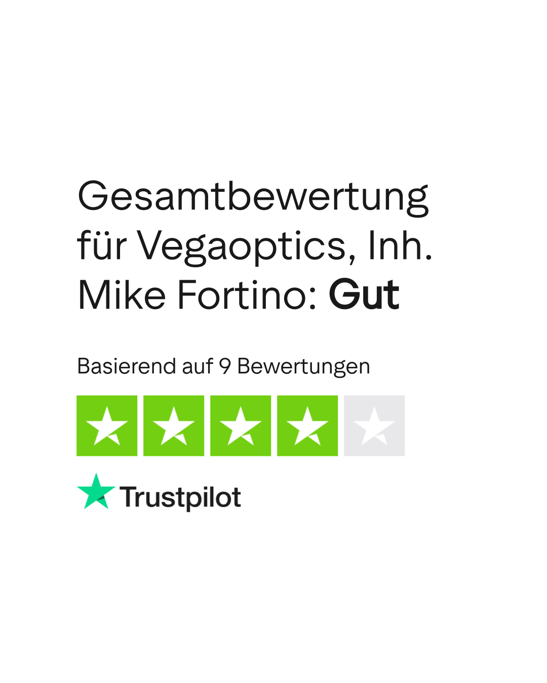 Bewertungen zu Vegaoptics, Inh. Mike Fortino | Lesen Sie ...