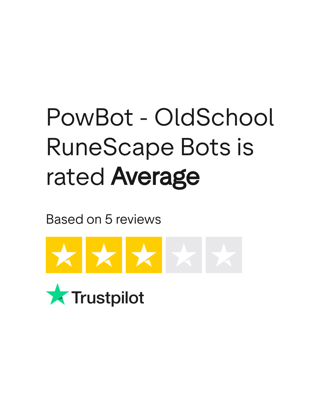 PowBot - OldSchool RuneScape Bots Reviews | Read Customer Service ...