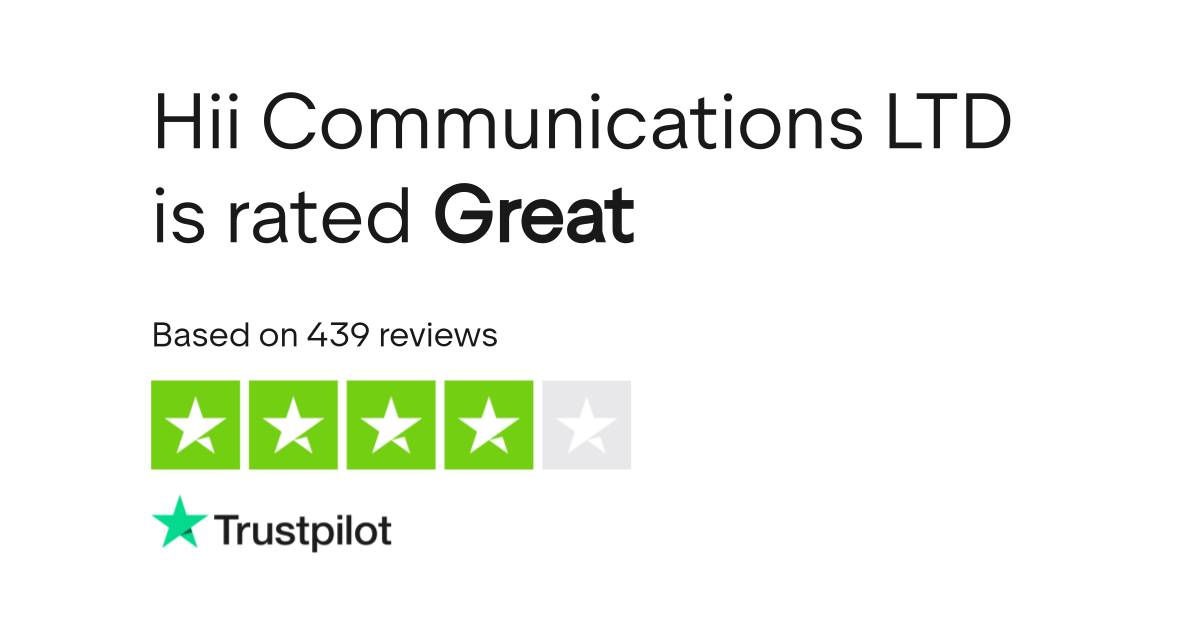 Hii Communications LTD Reviews | Read Customer Service Reviews of ...