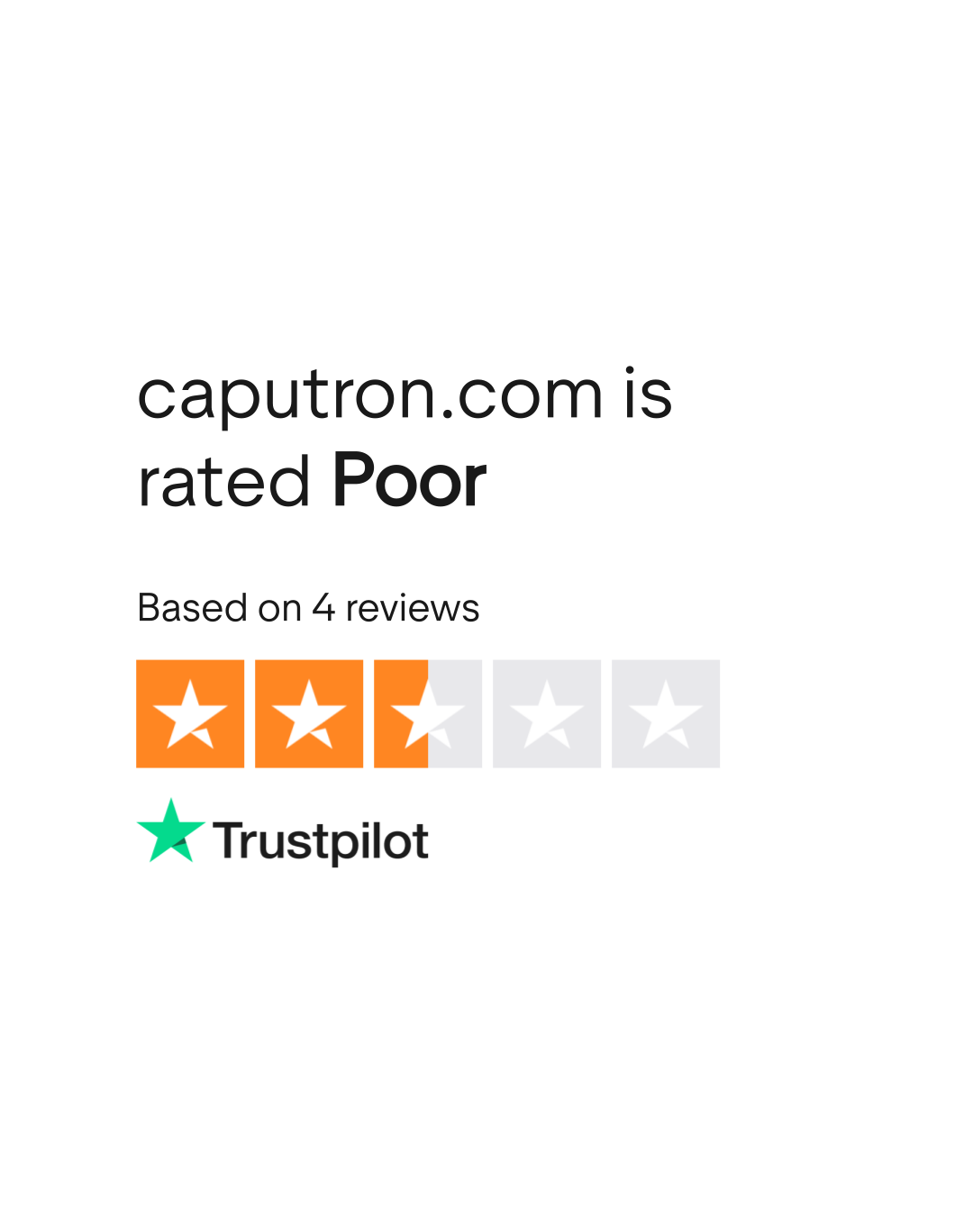 caputron.com Reviews | Read Customer Service Reviews of caputron.com