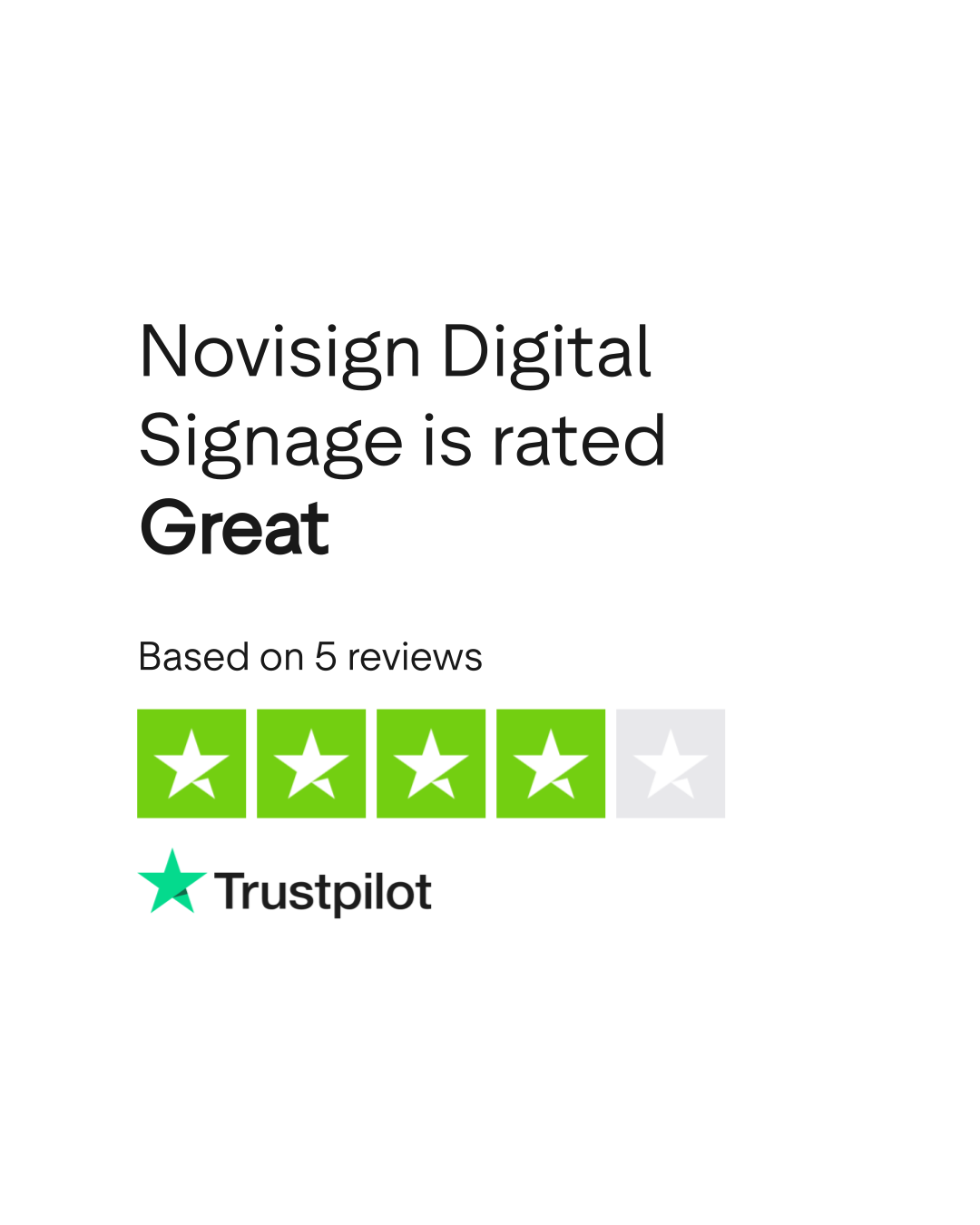 Novisign Digital Signage Reviews | Read Customer Service Reviews of ...