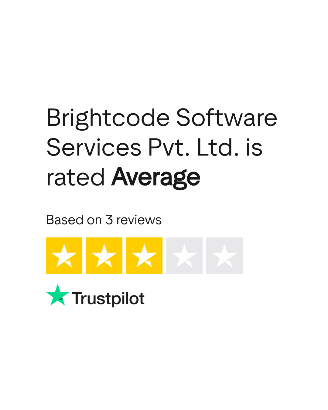Brightcode Software Services Pvt. Ltd. Reviews | Read Customer Service Reviews of brightcodess.com