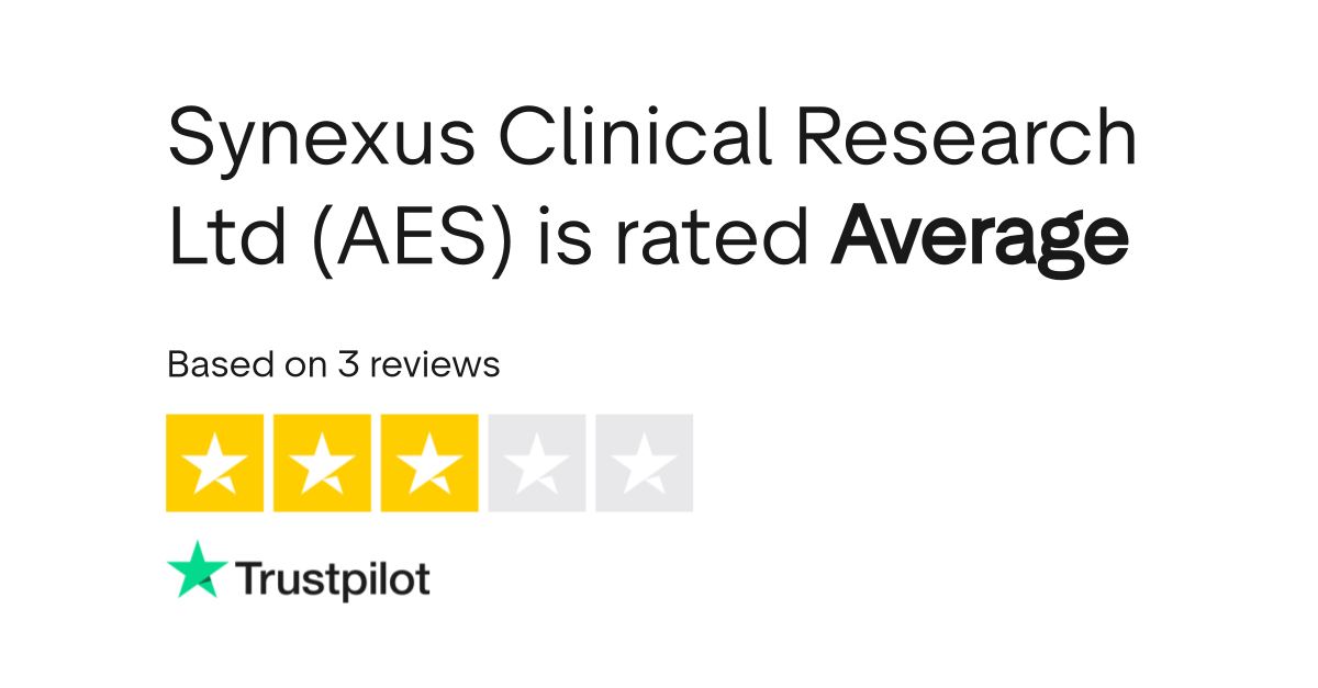 Synexus Clinical Research Ltd (AES) Reviews | Read Customer Service ...