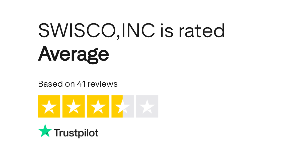 Swisco Inc. Reviews | Read Customer Service Reviews of swisco.com