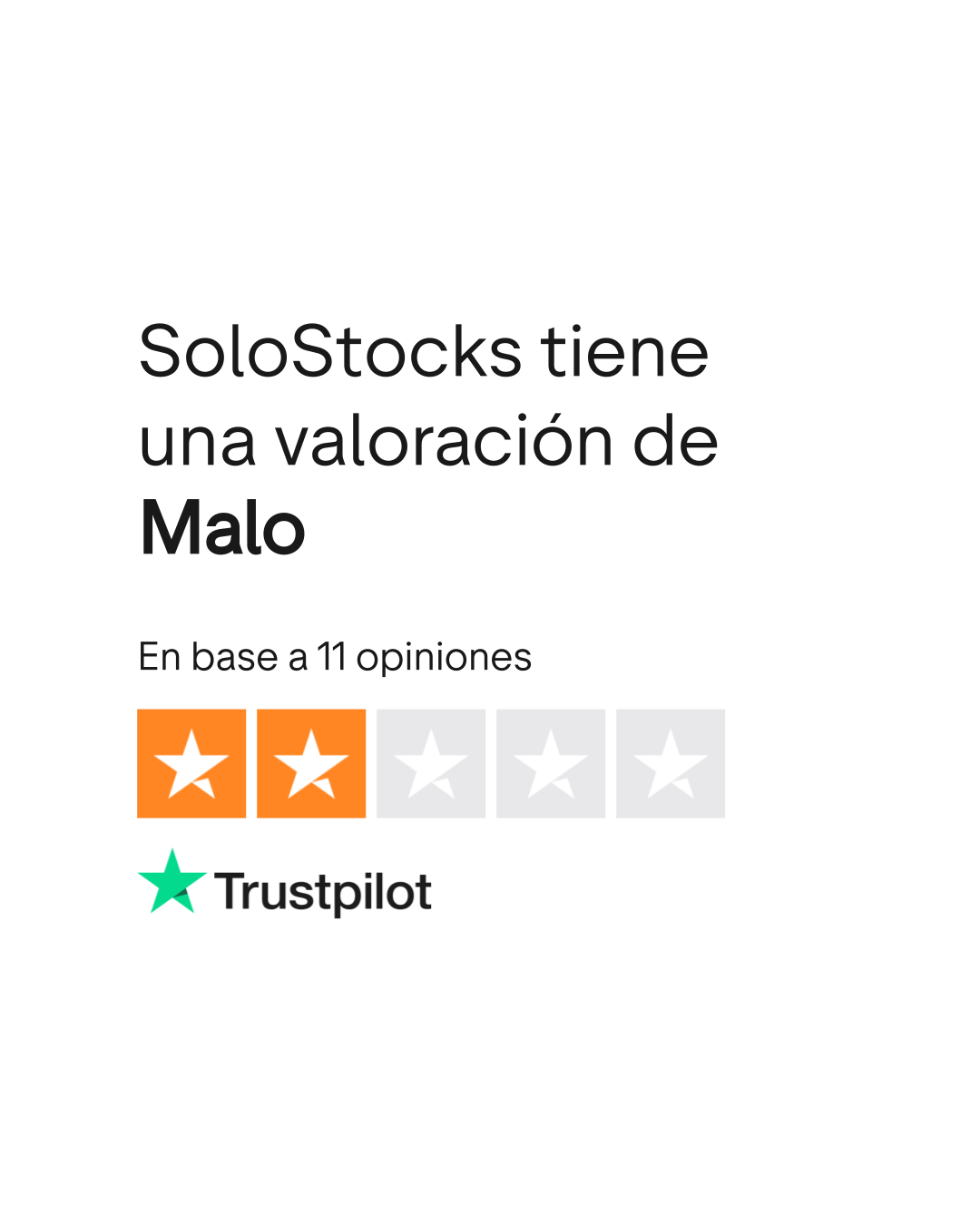 Opiniones sobre SoloStocks | Lee las opiniones sobre el servicio de ...