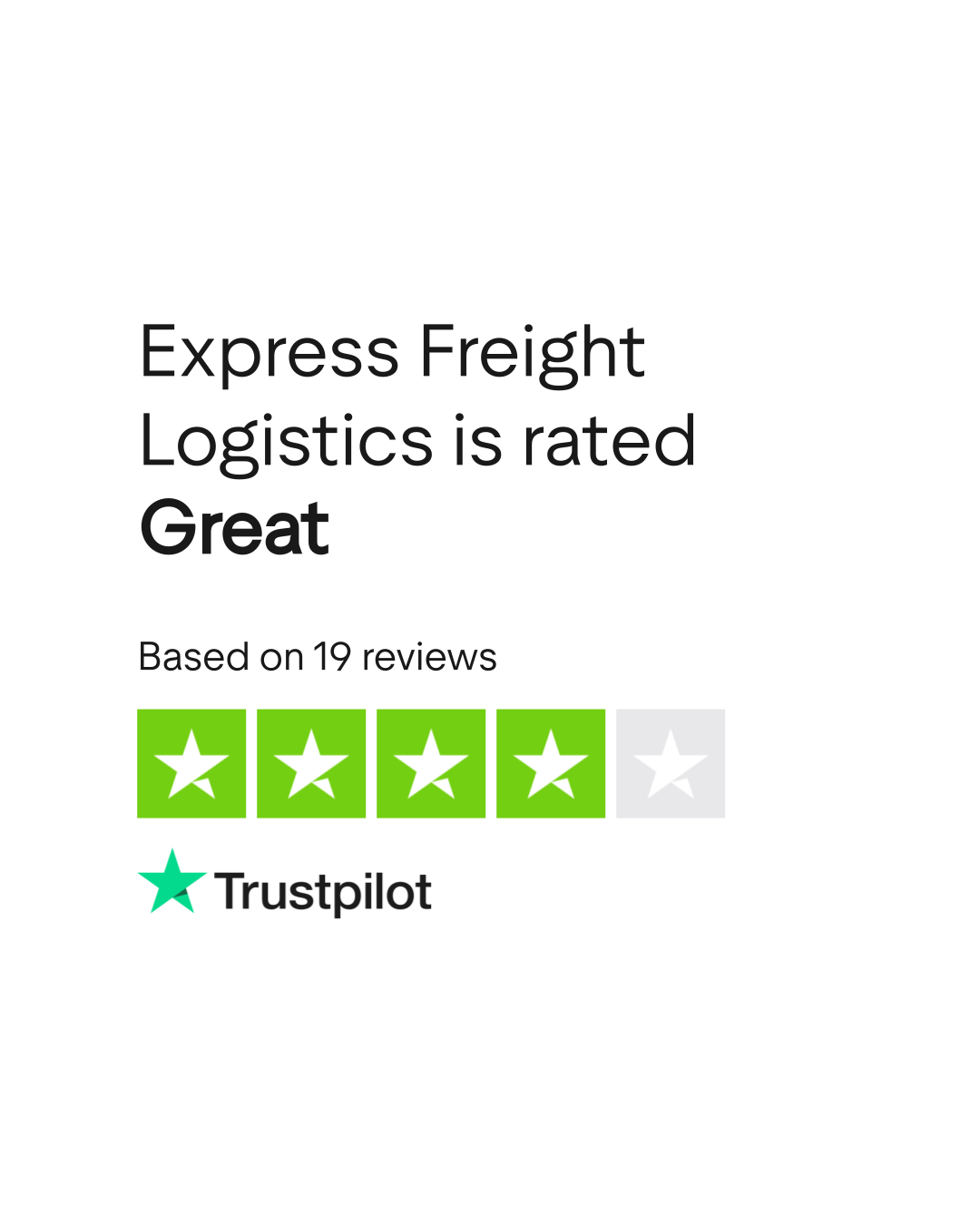 Express Freight Logistics Reviews | Read Customer Service Reviews of ...
