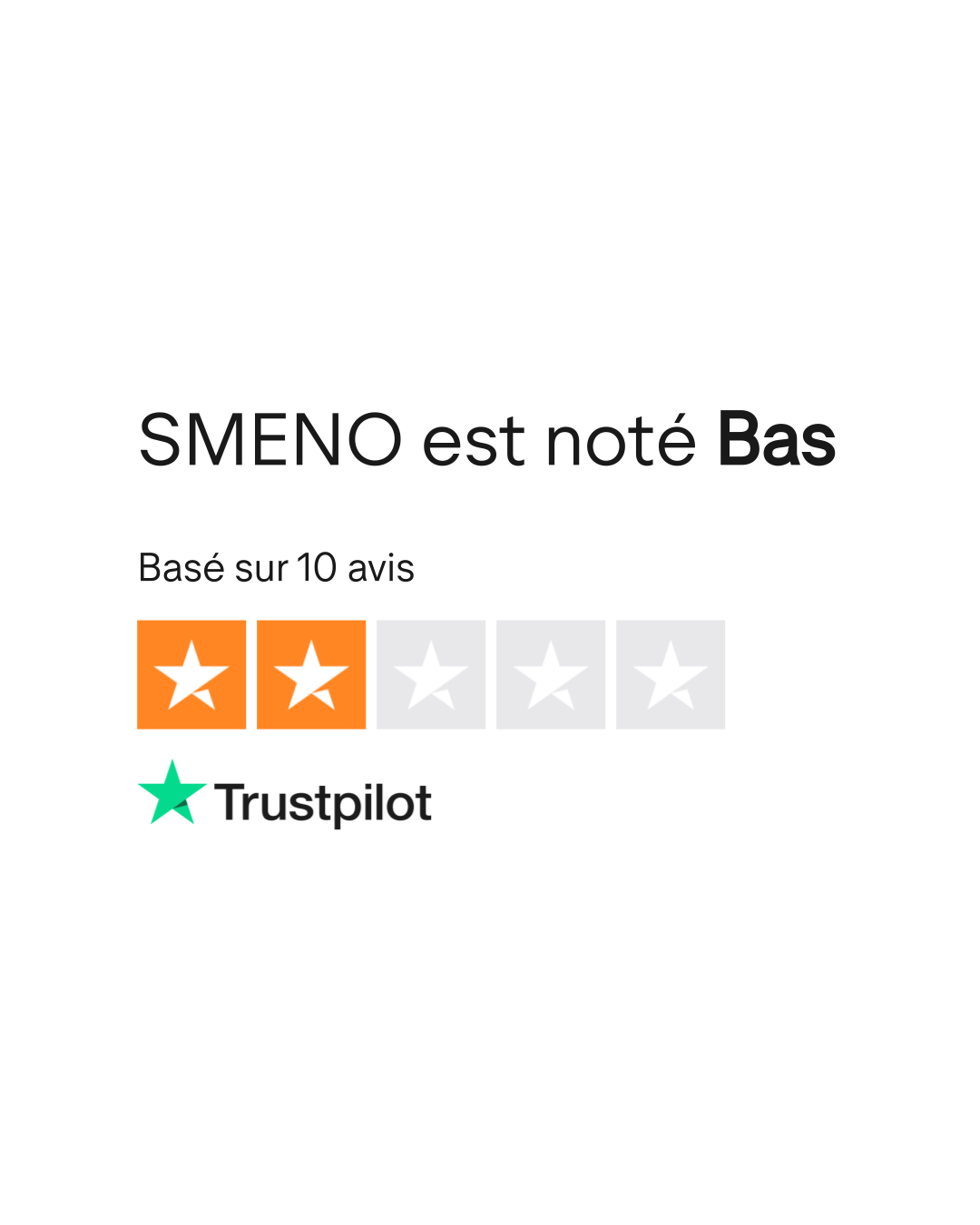 Avis de SMENO | Lisez les avis marchands de smeno.com
