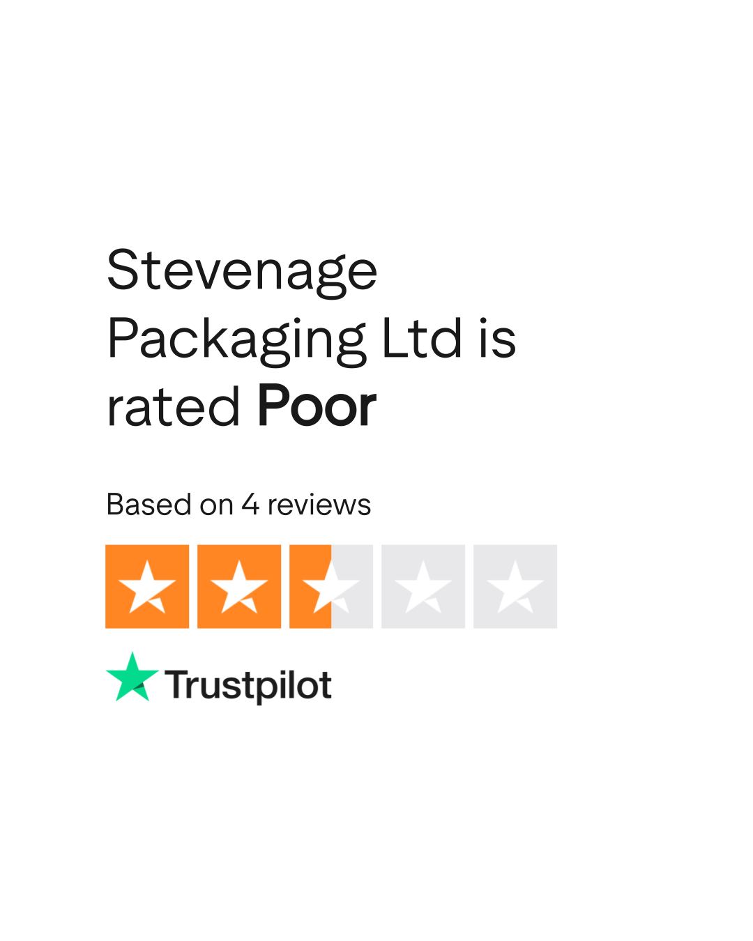 Stevenage Packaging Ltd Reviews | Read Customer Service Reviews of ...