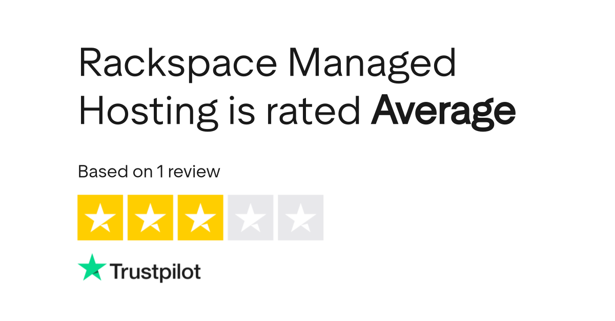 Rackspace Managed Hosting Reviews | Read Customer Service Reviews of ...