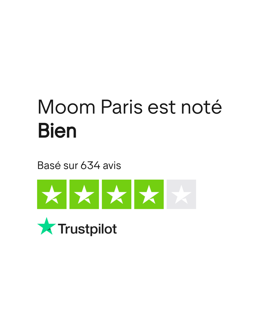 Avis de Moom Paris | Lisez les avis marchands de moom-paris.co