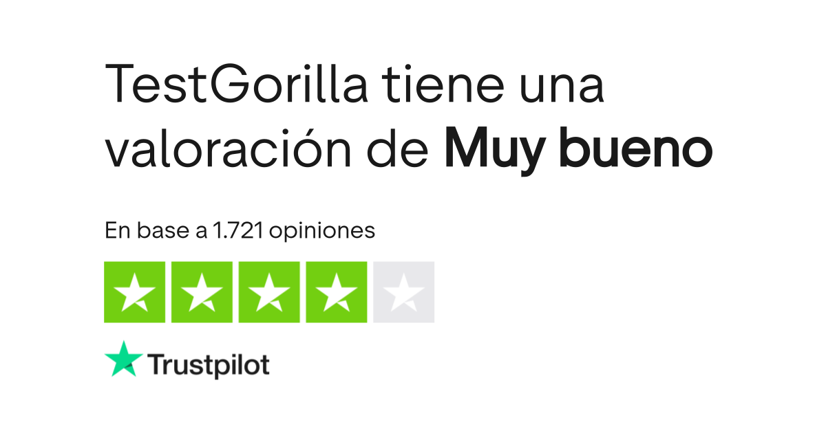 Opiniones sobre TestGorilla | Lee las opiniones sobre el servicio de ...