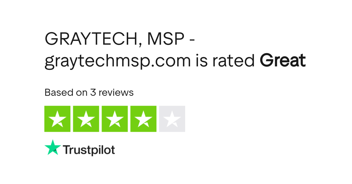 GRAYTECH, MSP - graytechmsp.com Reviews | Read Customer Service Reviews of graytechmsp.com