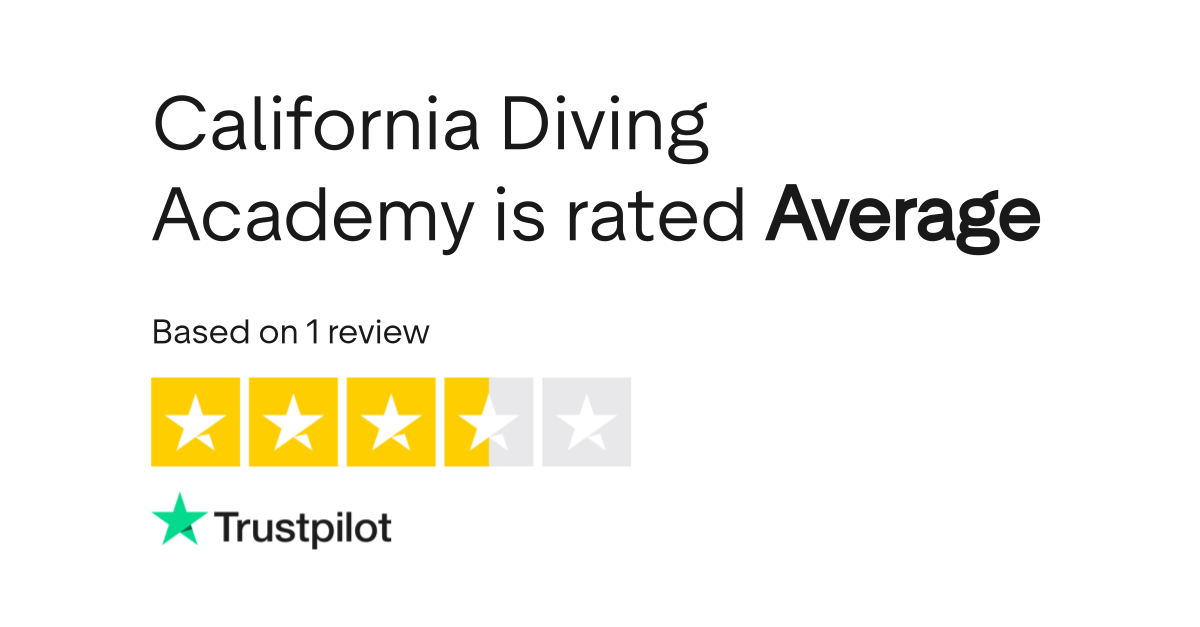 California Diving Academy Reviews | Read Customer Service Reviews of ...