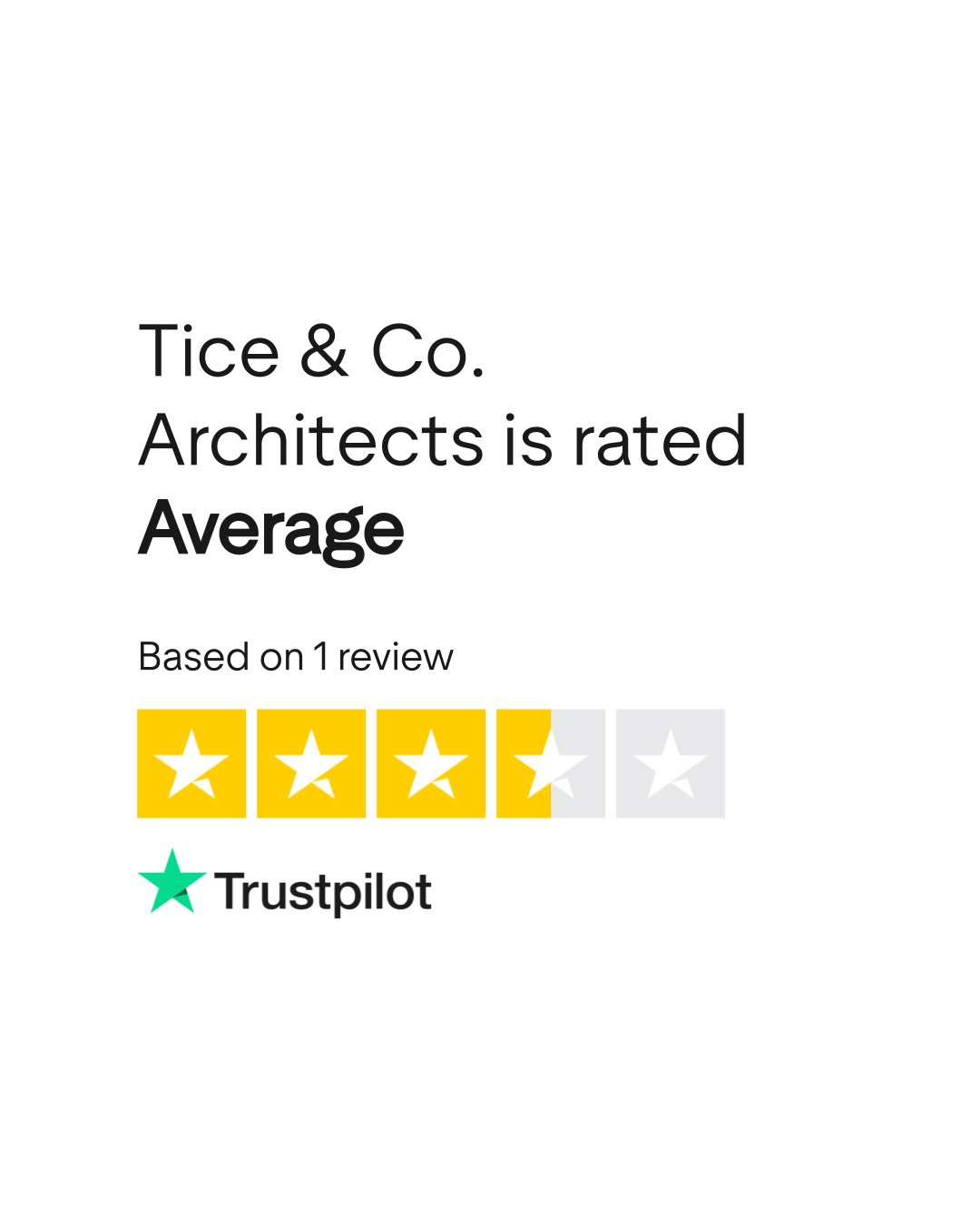 Tice & Co. Architects Reviews | Read Customer Service Reviews of ...