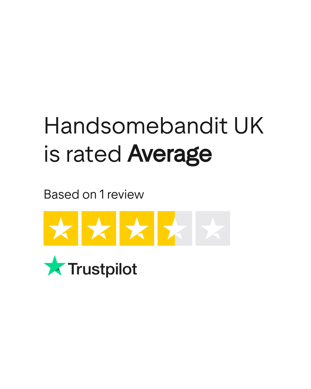 Handsomebandit UK Reviews | Read Customer Service Reviews of www ...